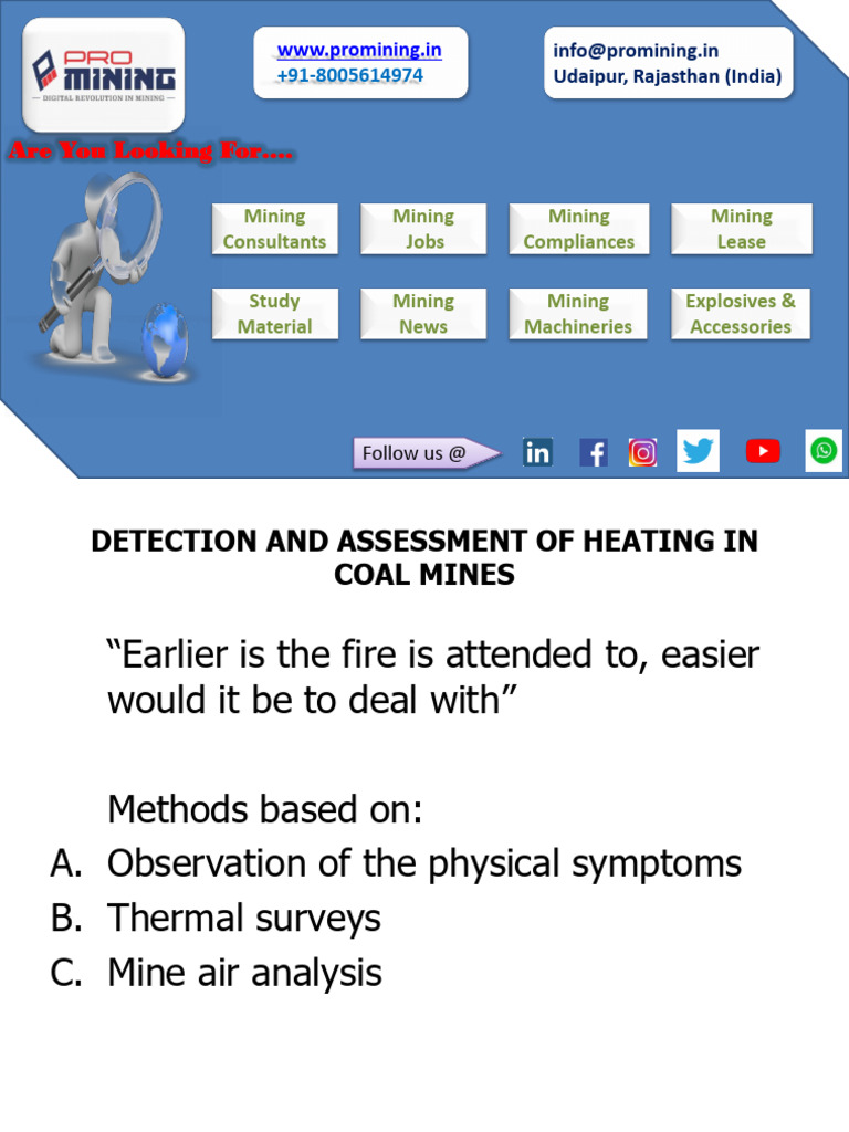 Spont Heat Detection in UG Coal | PDF | Carbon Dioxide | Combustion