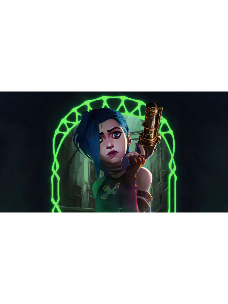 Jinx Arcane Netflix Series HD Wallpaper Uhdpaper - Com 3783b | PDF