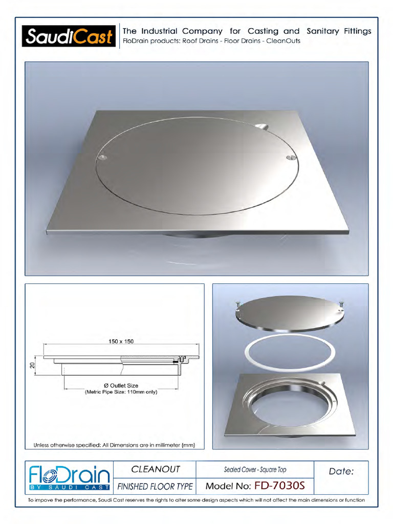 FD-7030S-Drawing Saudi Cast | PDF