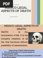 Pallor Mortis: 4 Stage of Death | PDF | Physiology | Death