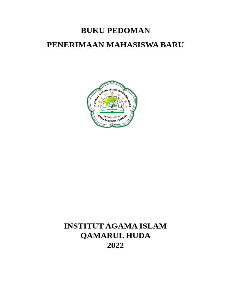 Panduan Penerimaan Mahasiswa IAIQH | PDF