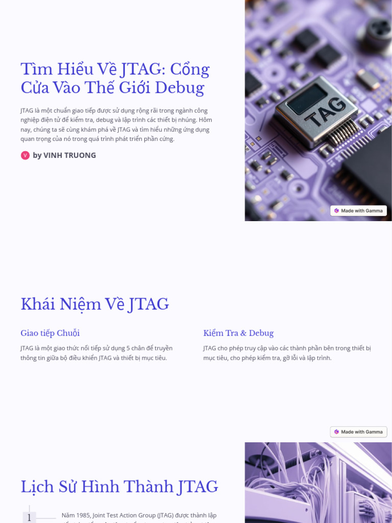 Tim Hieu Ve JTAG Cong Cua Vao The Gioi Debug | PDF