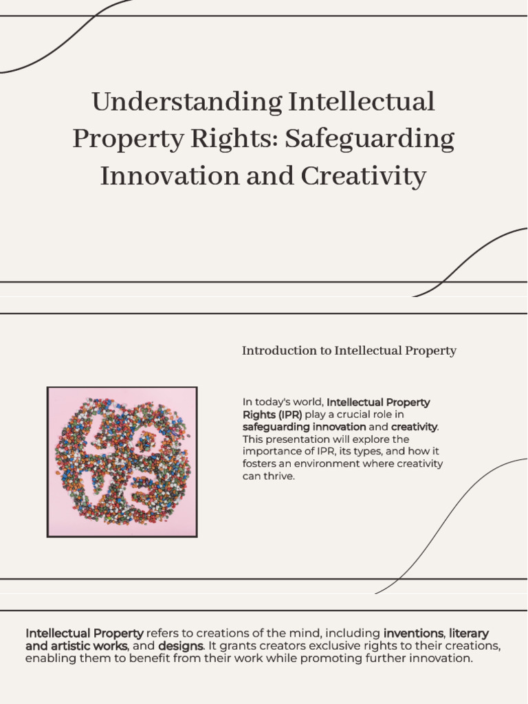Intellectual Property Rights Explained | PDF
