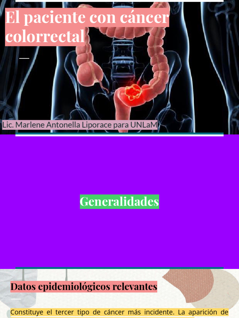 El-paciente-con-ca--ncer-colorrectal | PDF | Cáncer colonrectal | Cáncer