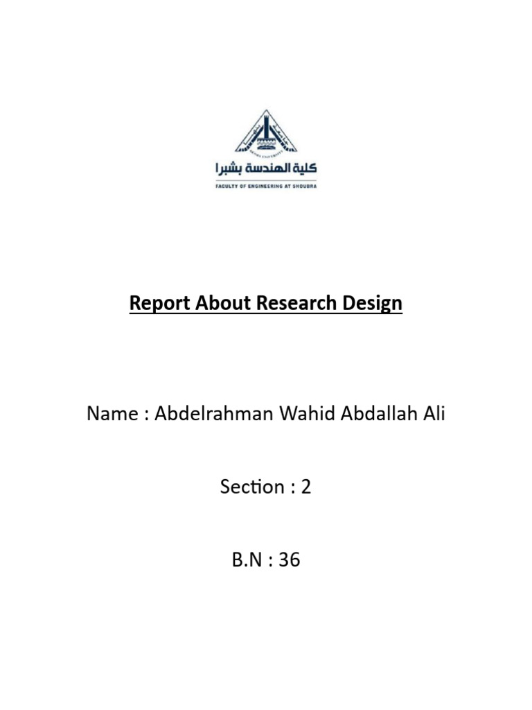 Research Design Types Explained | PDF | Design Of Experiments | Experiment