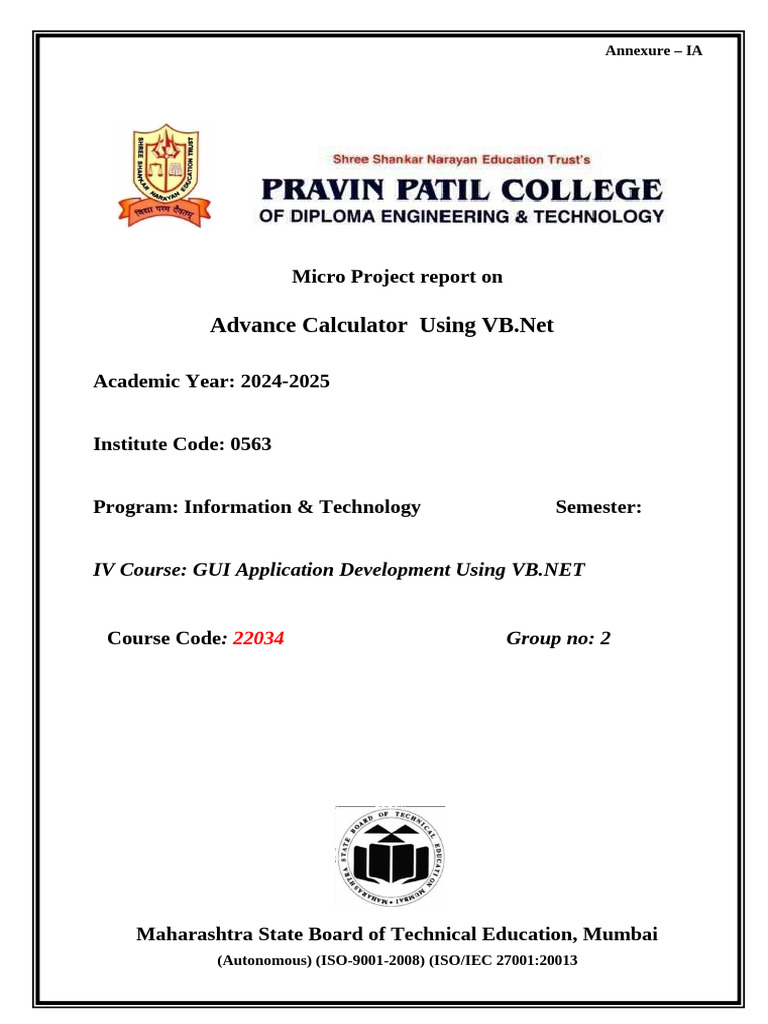 Maseera GUI Microproject | PDF | Calculator | Computing