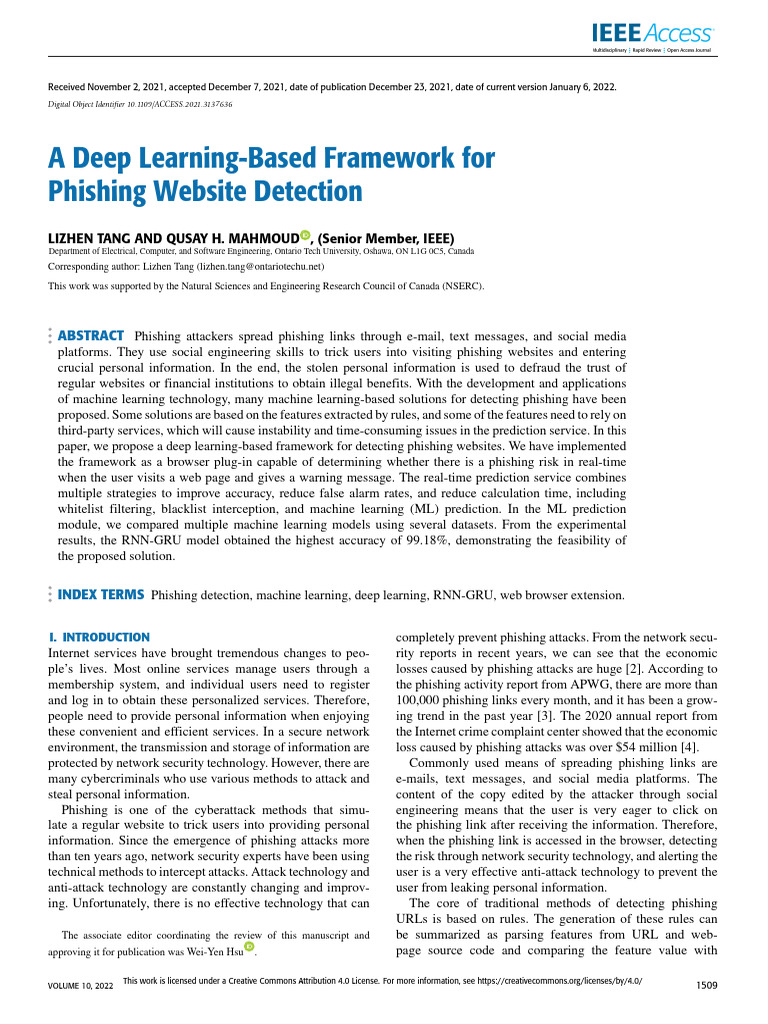 base paper | PDF | Phishing | Computing