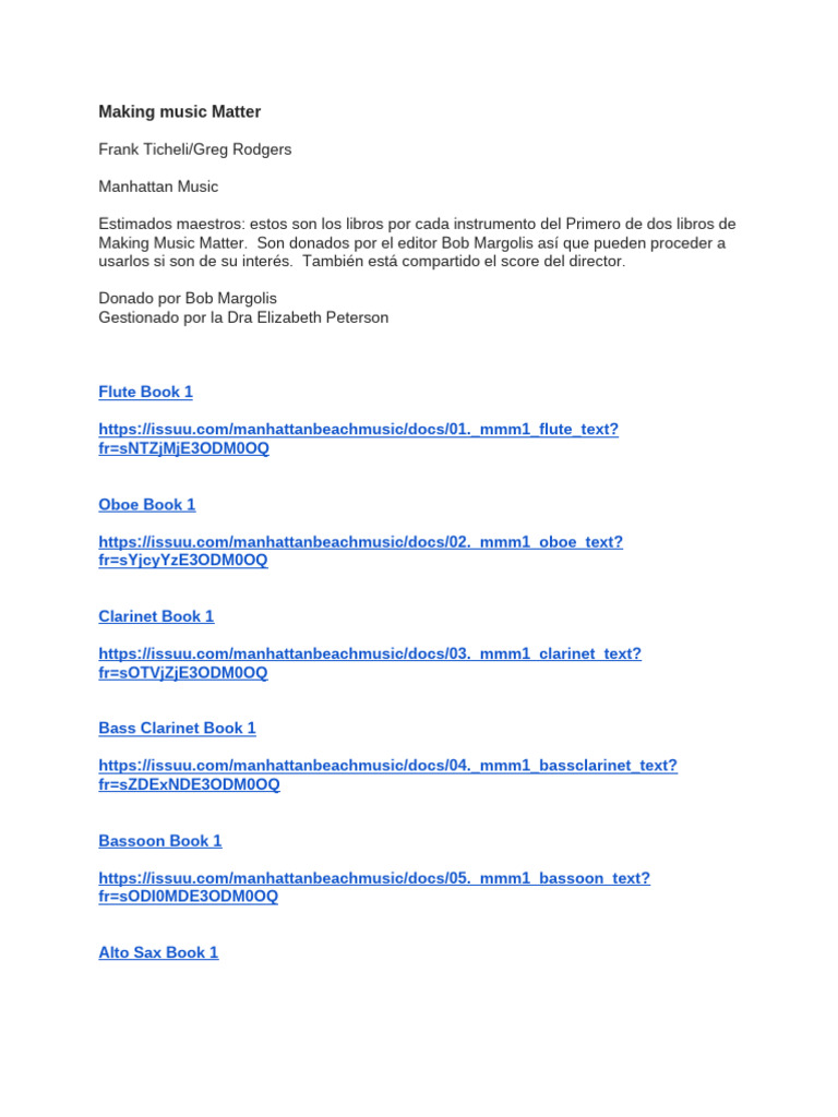 Making Music Matter | PDF