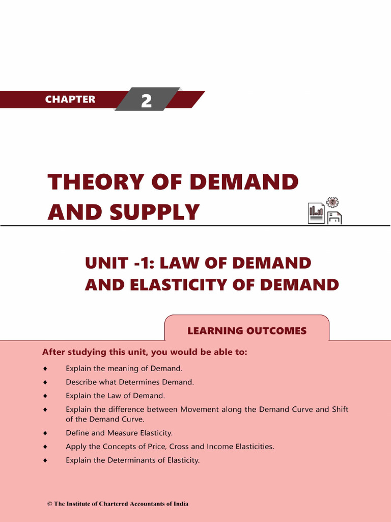 Demand And Supplybe M2a 1 Pdf