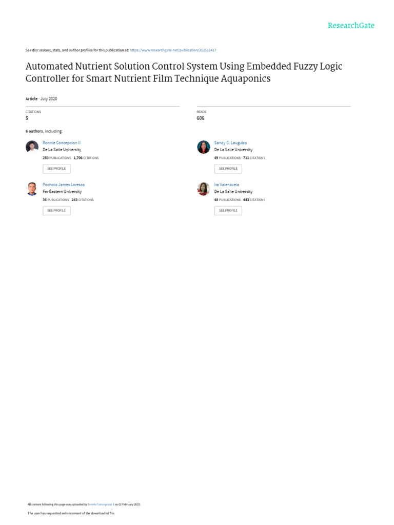 25. Ronnie S. Concepcion_Automated Nutrient Solution Control System Using Embedded Fuzzy Logic ...