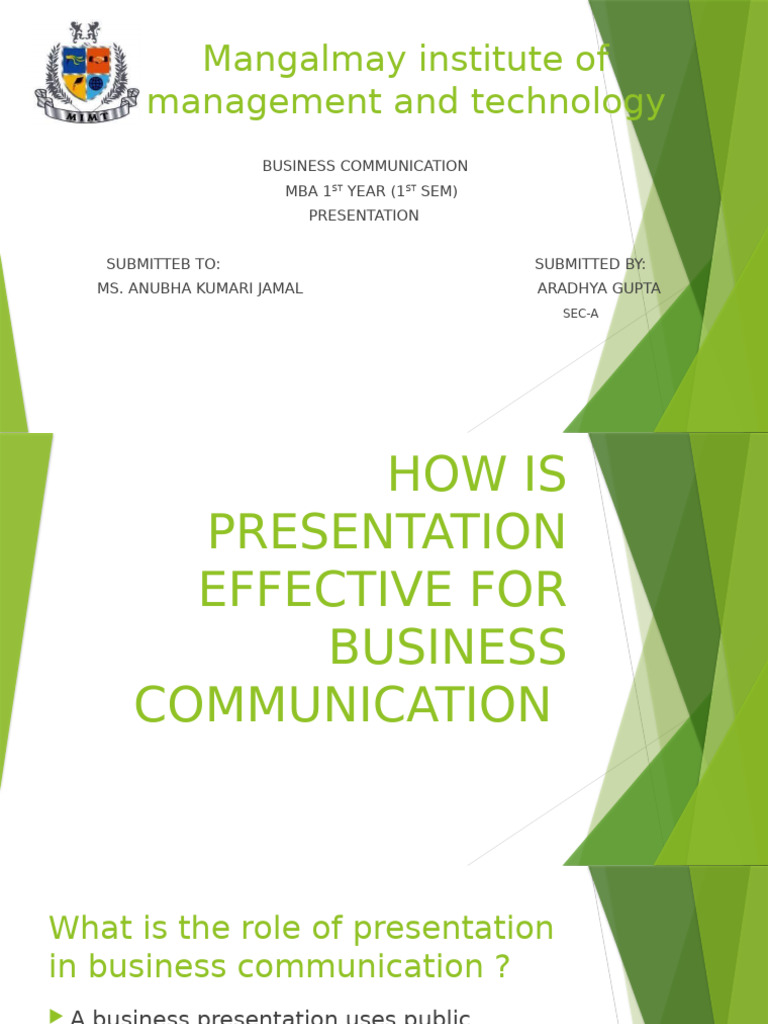 Business Communication | PDF