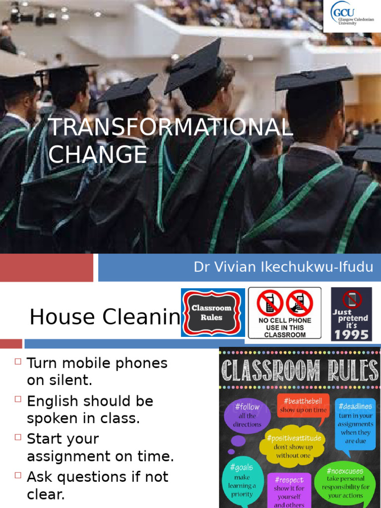 Week 3 Seminar Transformational Change | PDF | Business | Business ...