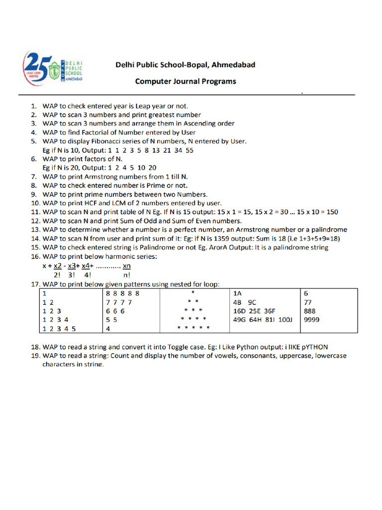 Journal Programs | PDF