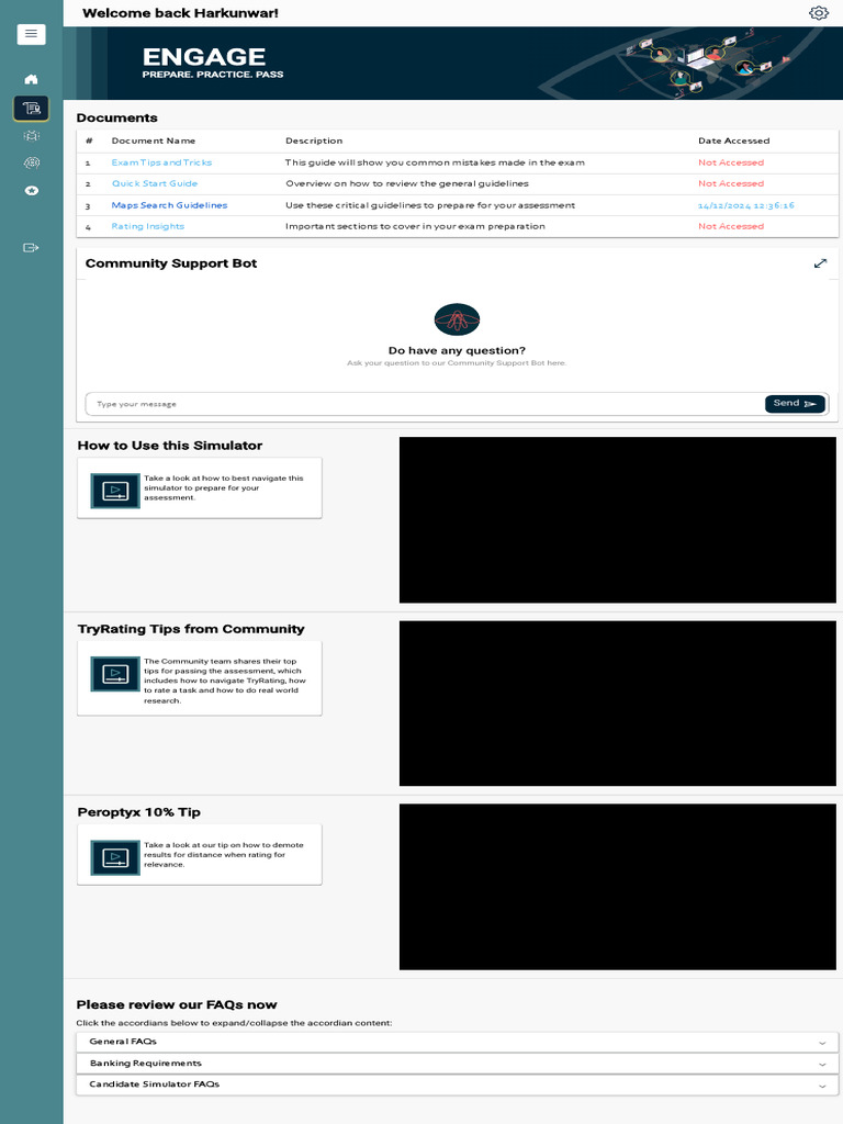 Peroptyx Evaluator Support | PDF