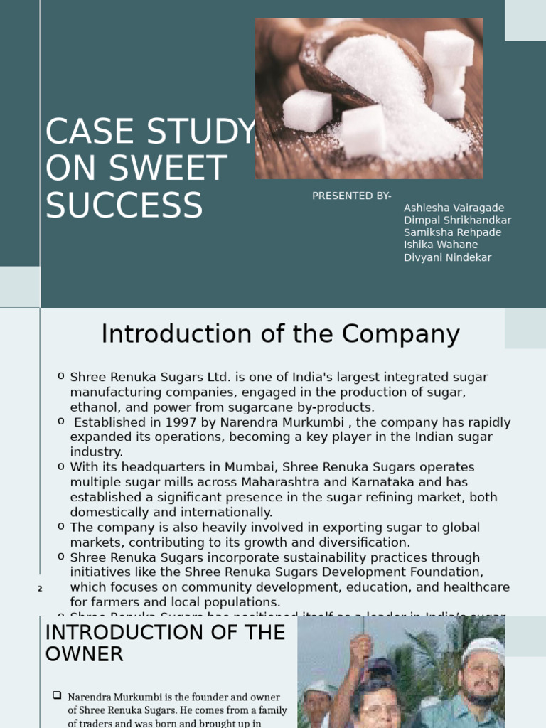 CASE STUDY ON SWEET SUCCESS [Autosaved] | PDF | Entrepreneurship | Economies
