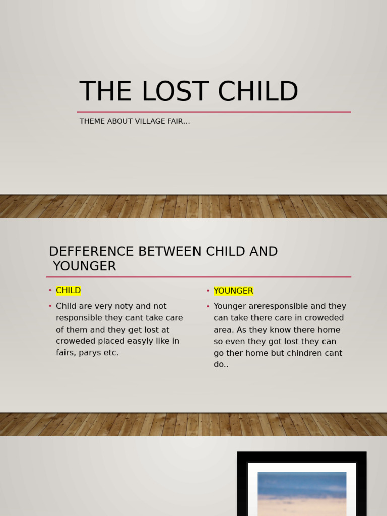 THE LOST CHILD | PDF