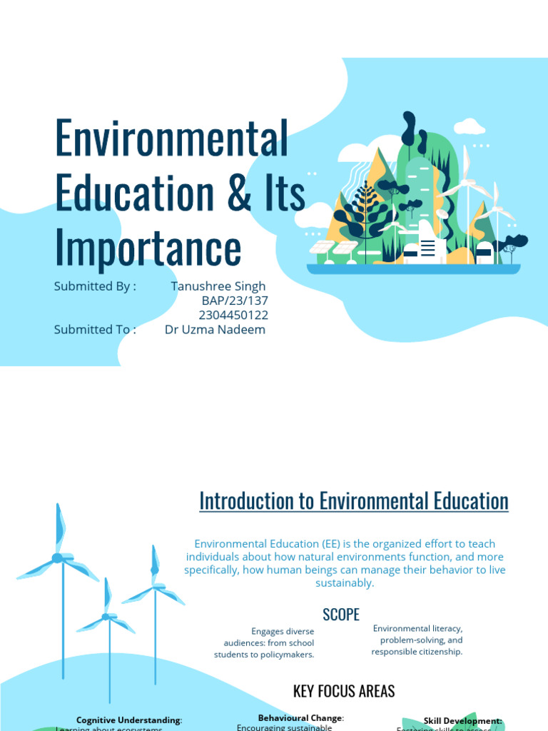EVS Presentation Tanushree | PDF | Sustainability | Sustainable Development