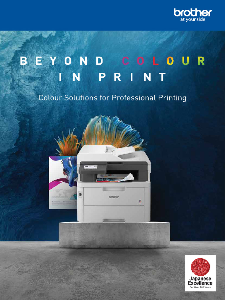 FCL-Color-Laser-Printer-Brochure-EN | PDF | Printer (Computing) | Fax
