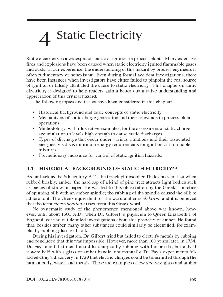 Static Electricity | PDF | Electrical Resistivity And Conductivity ...