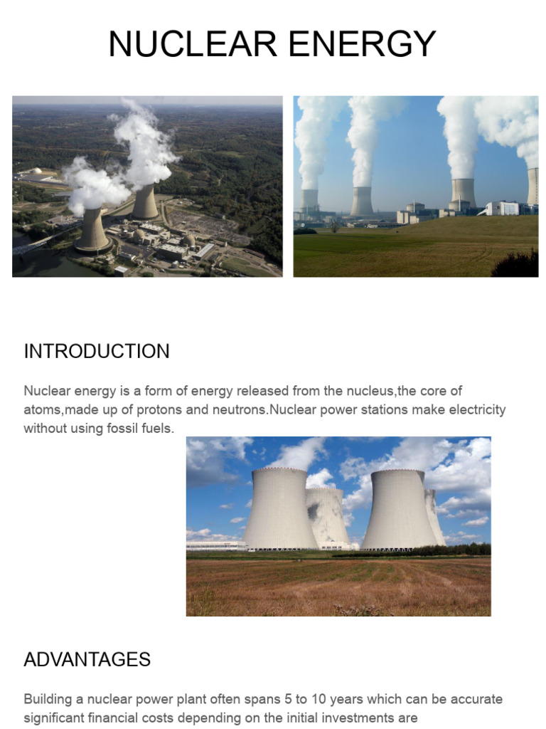 Nuclear Energy | PDF