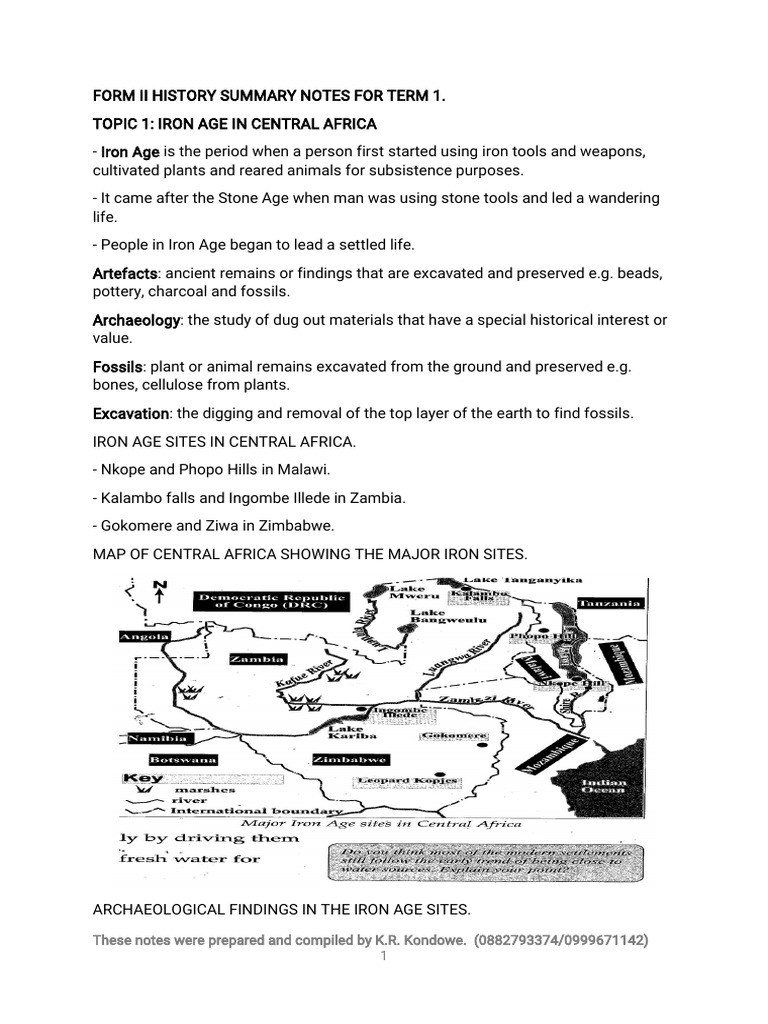 Form 2 History | PDF