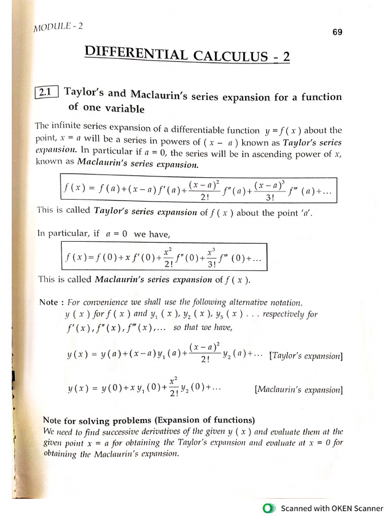 Differential Calculus | PDF