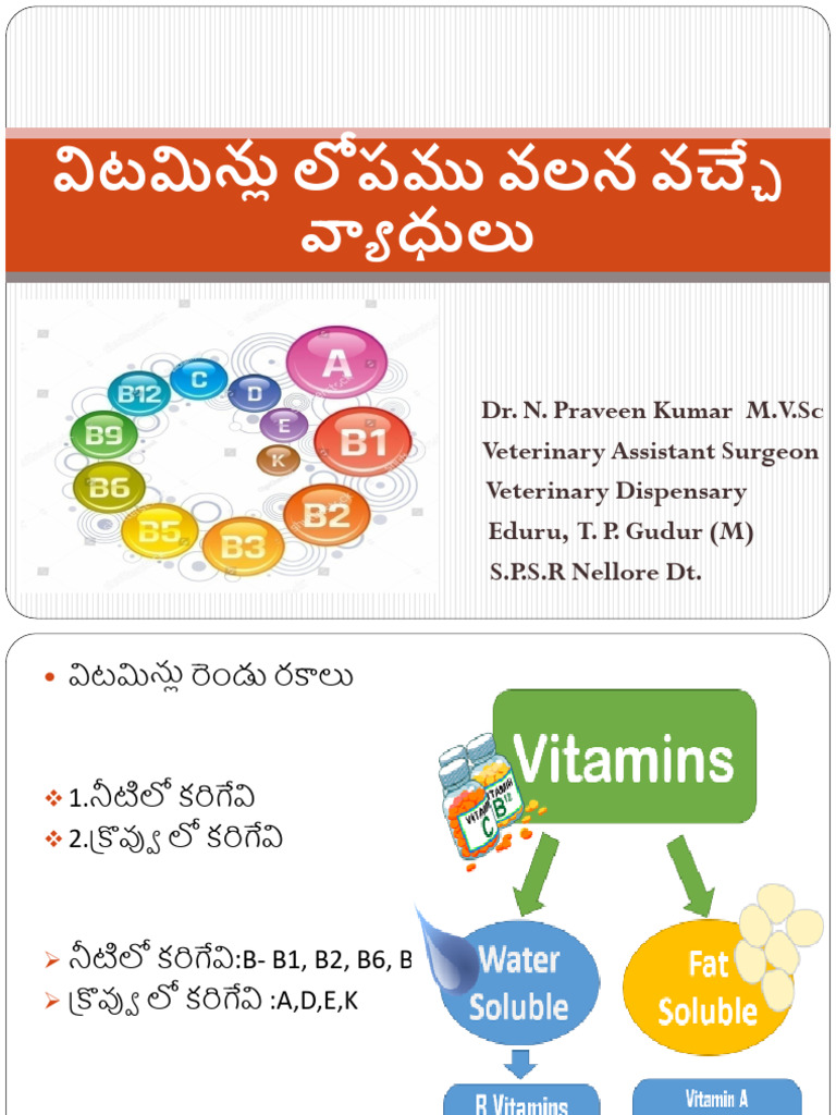 Vitamin Deficiency Diseases | PDF