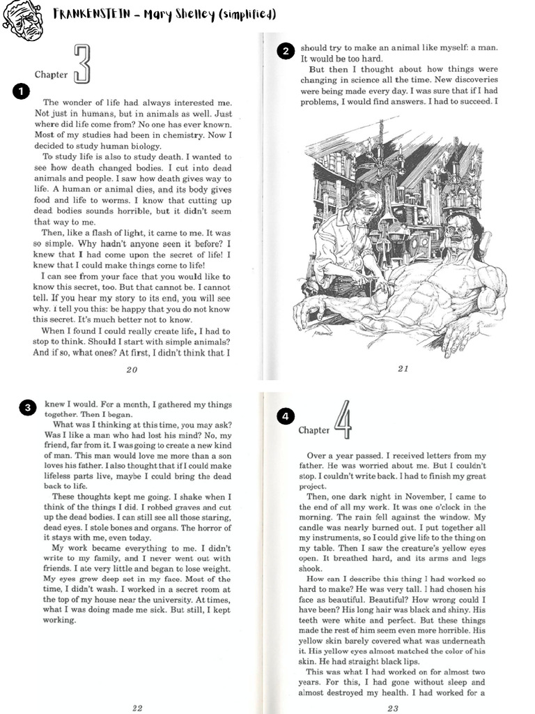 Extract - Frankenstein | PDF