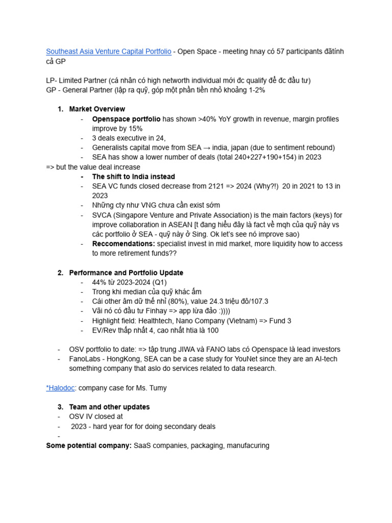 Open Space Ventures | PDF