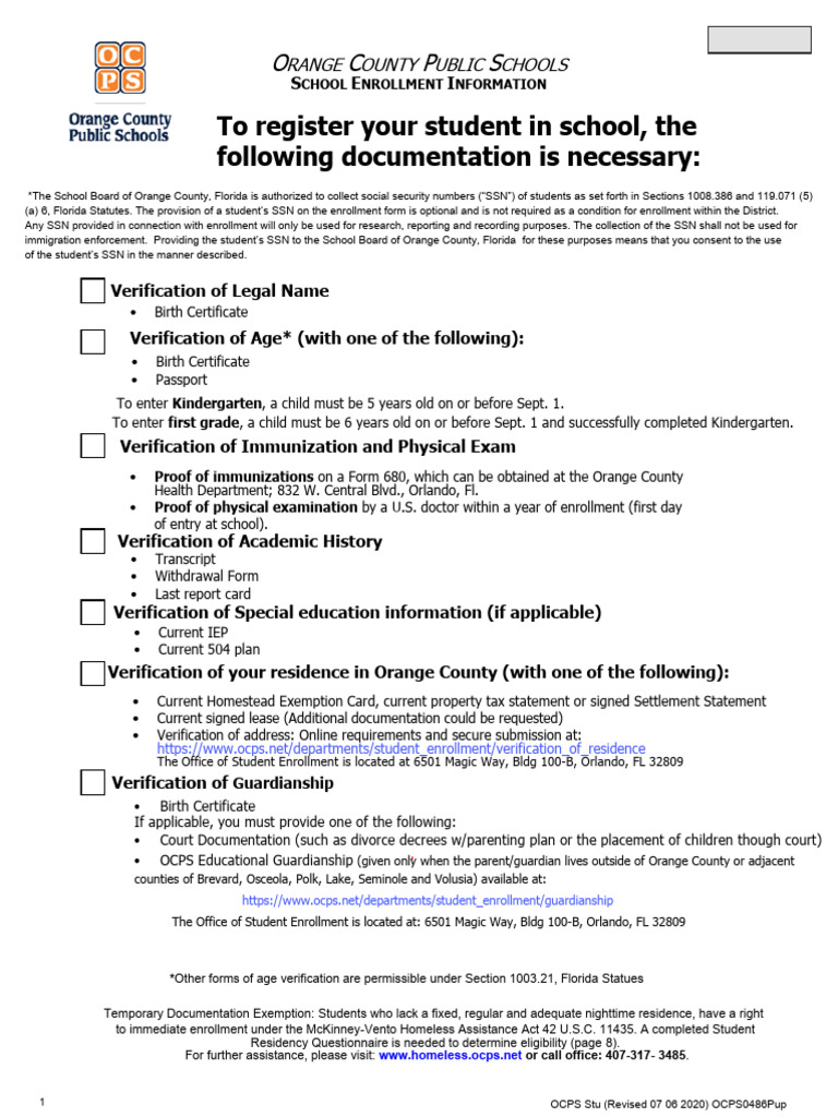 Orange County School Enrollment Guide | PDF | Race And Ethnicity In The ...