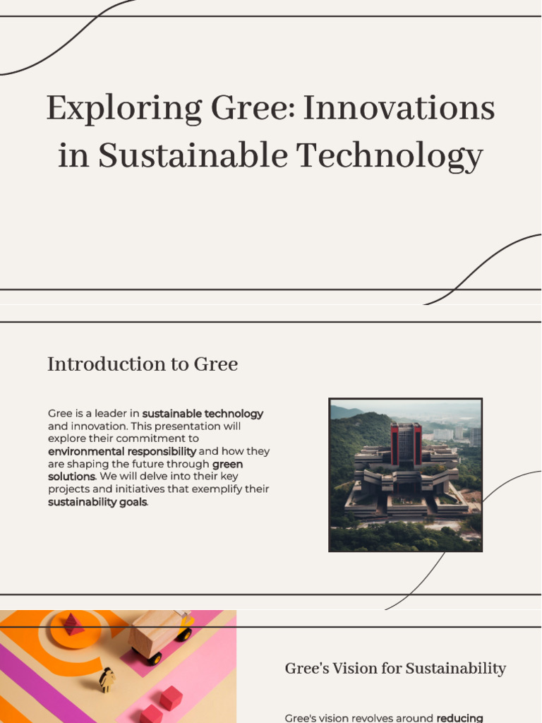 Sustainable Tech Innovations | PDF