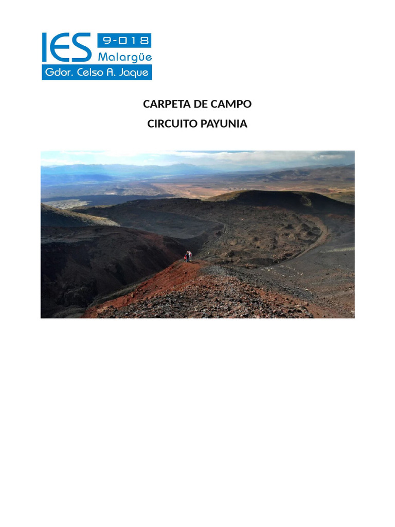 La Payunia | PDF | Volcán | glaciar