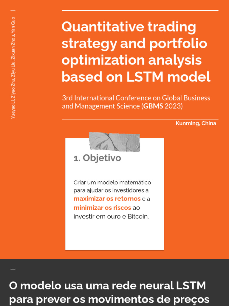 Quantitative Trading Strategy and Portfolio Optimization Analysis Based On LSTM Model | PDF ...