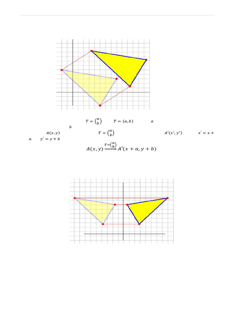 Transformasi Geometri: Translasi, Refleksi, Rotasi | PDF