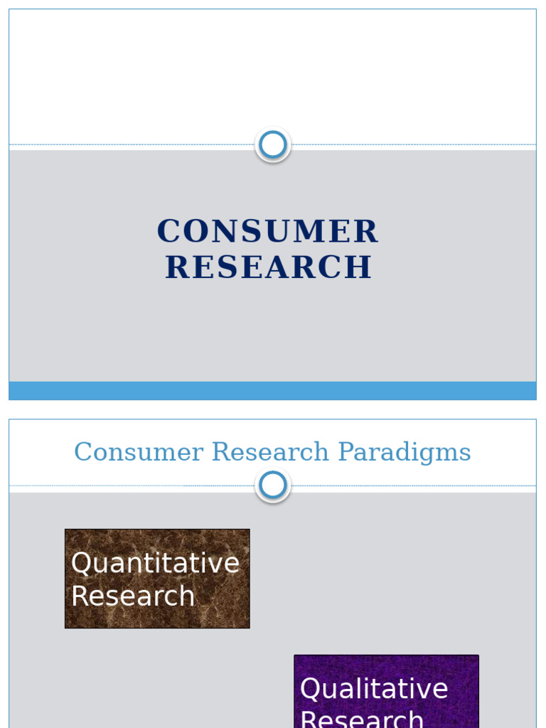 Consumer Behavior Chapter 2 Consumer Research Pdf Qualitative