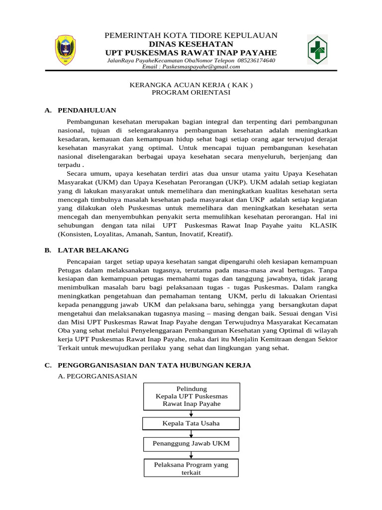 5.1.2 EP 2 KAK Program-Orientasi | PDF