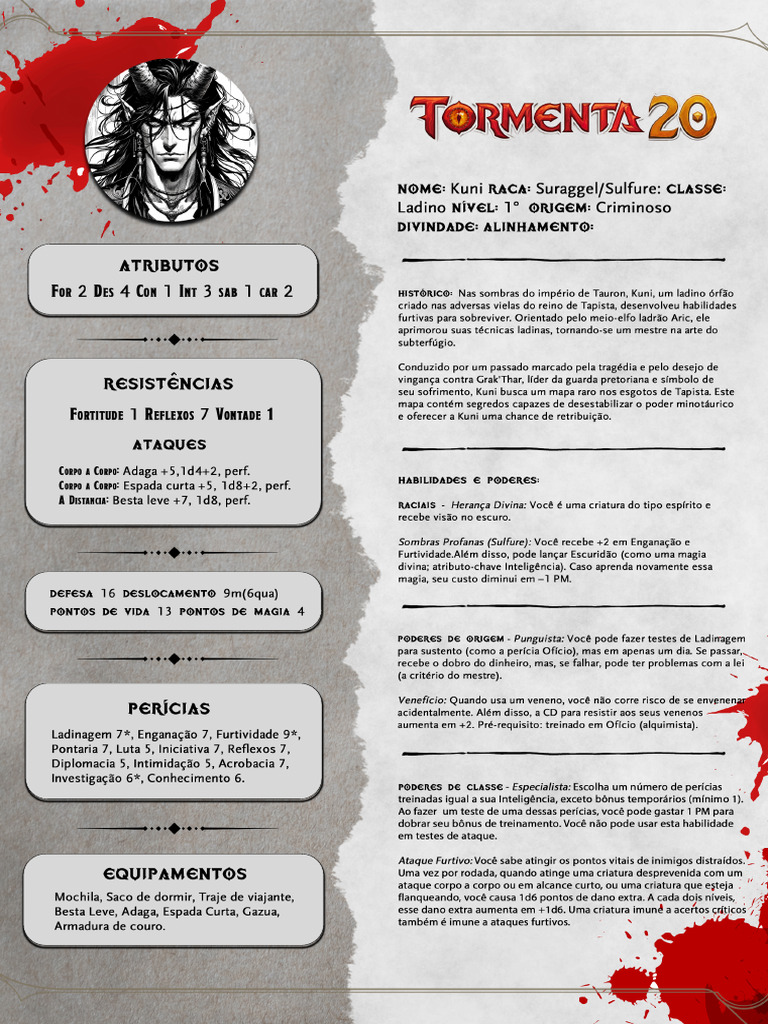 Ficha Kuni PDF | PDF