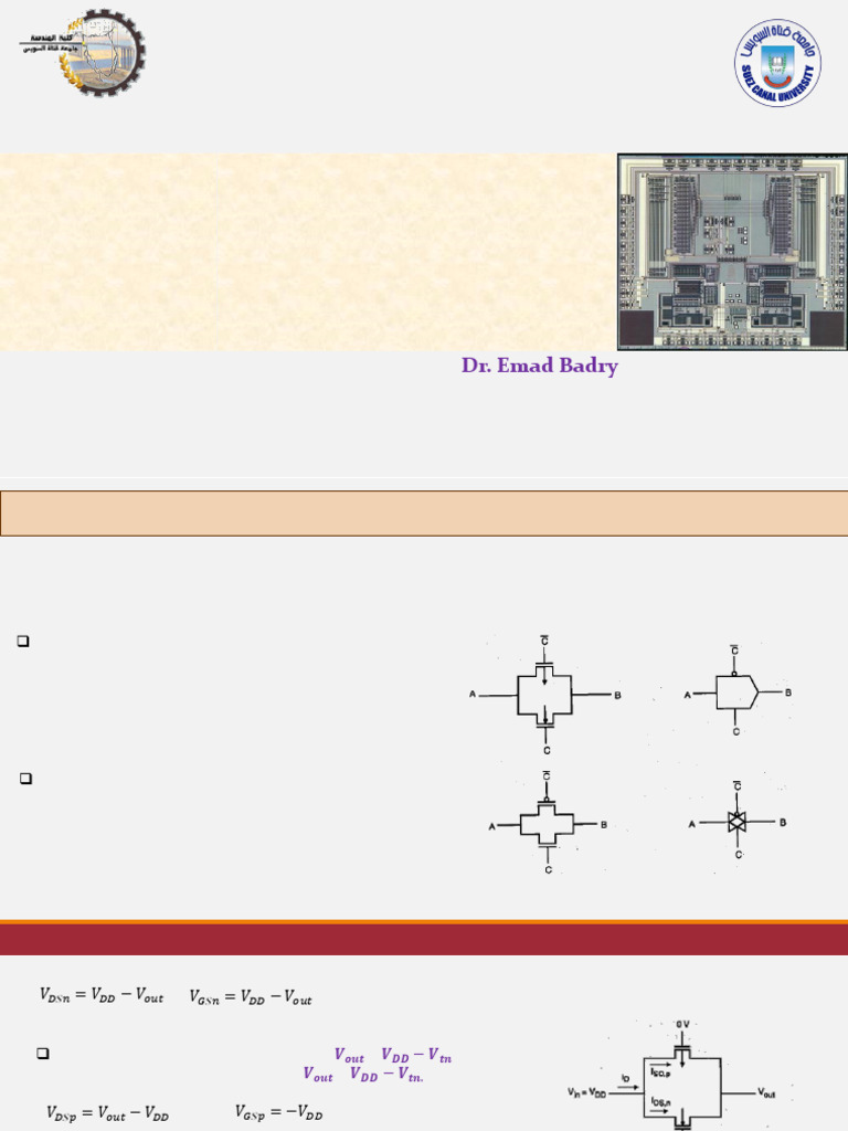 IC2-Lecture6 | PDF | Logic Gate | Cmos