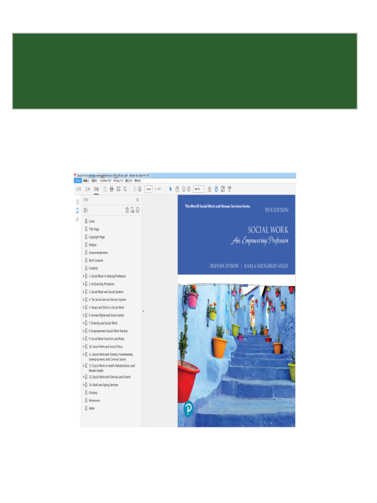 Download ebooks file (Original PDF) Social Work An Empowering ...