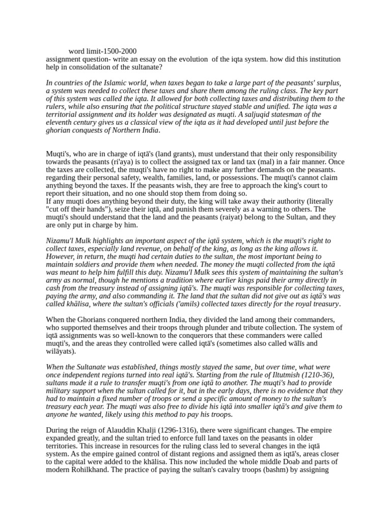 history assignment | PDF