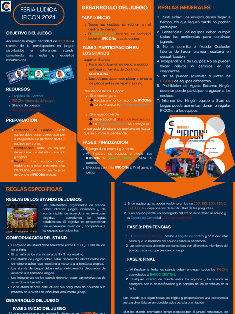 IFICON 2024 REGLAS Y LINEAMIENTOS | PDF