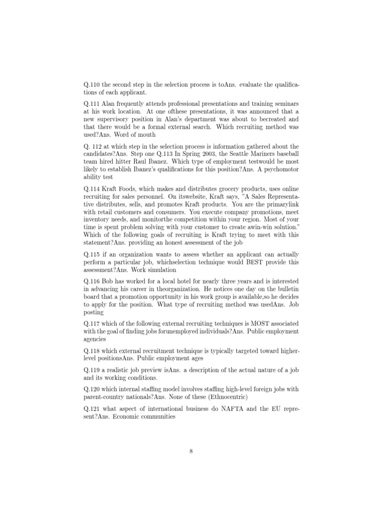 hrmc003-assignments-8 | PDF | Business