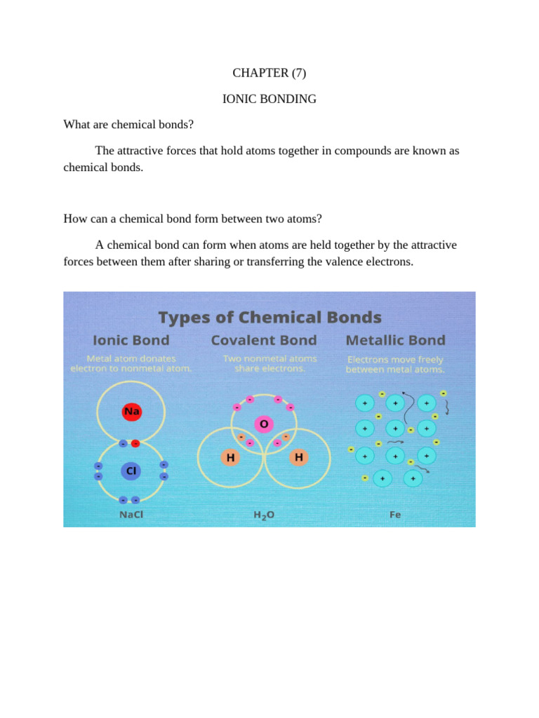 IG Chemistry CH-7 | PDF