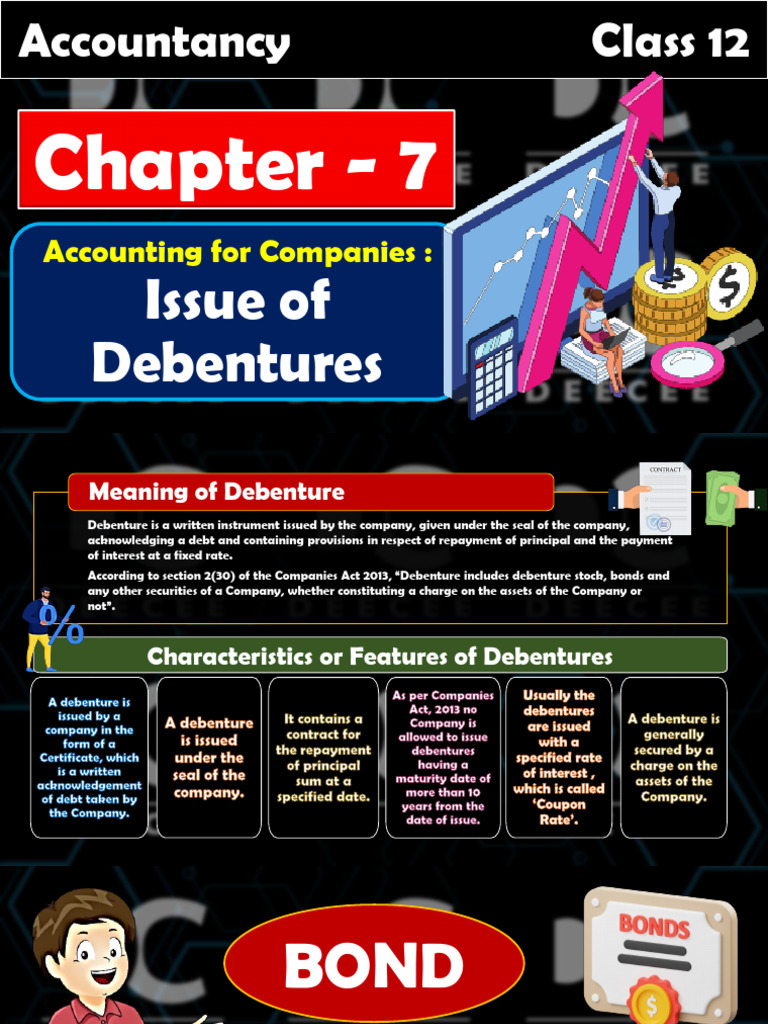 CH - 7, PPT CH - Issue of Debentures | PDF | Debenture | Securities ...