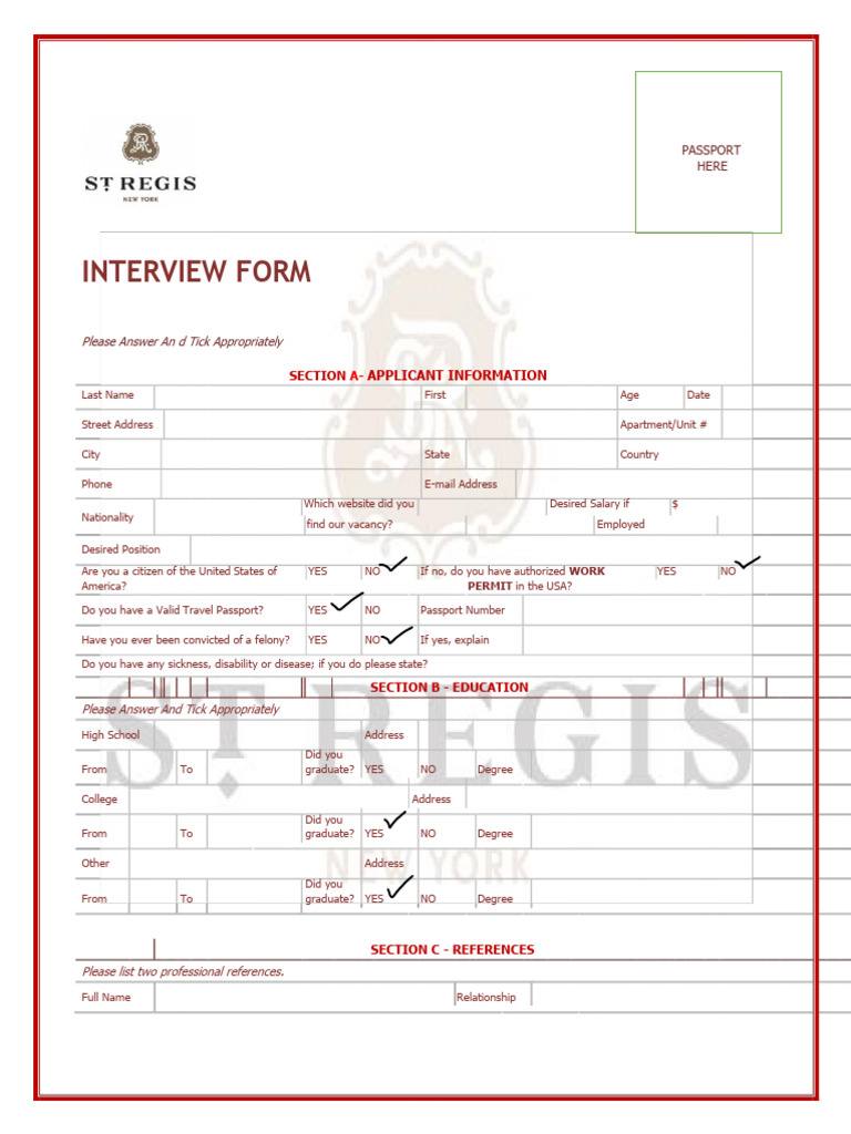 Government Job Application Form Guide | PDF | Employment | Business