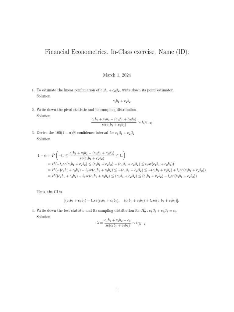 0315 in Class Exercise | PDF