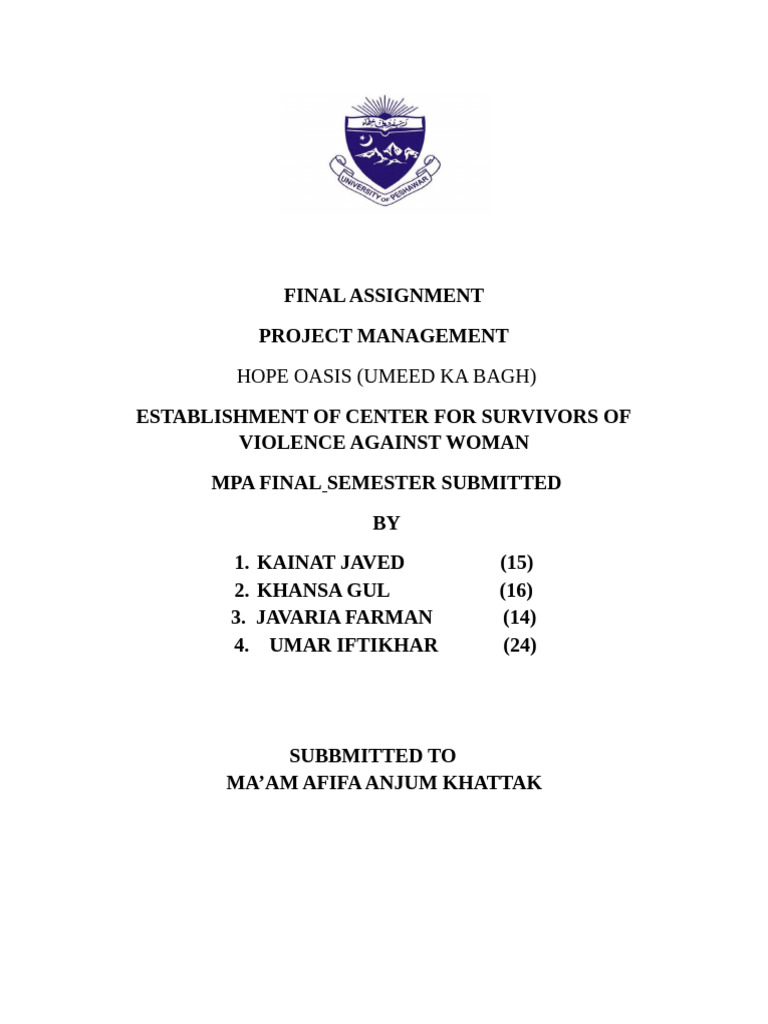 project management final | PDF