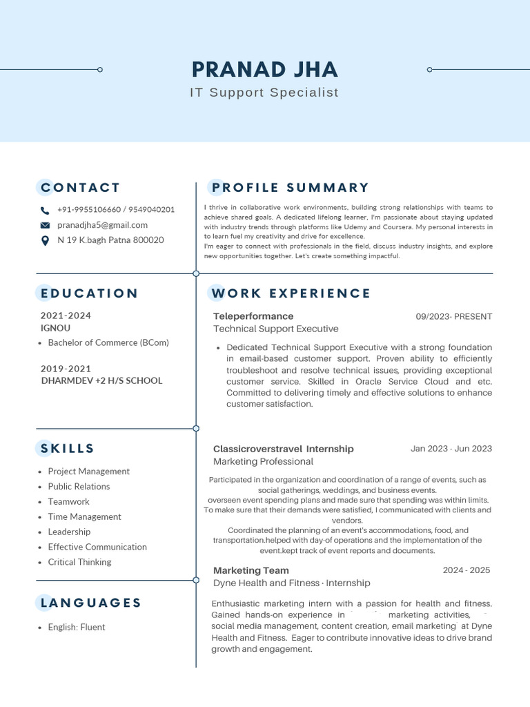 New_Resume[1] (1) | PDF | Marketing | Human Communication
