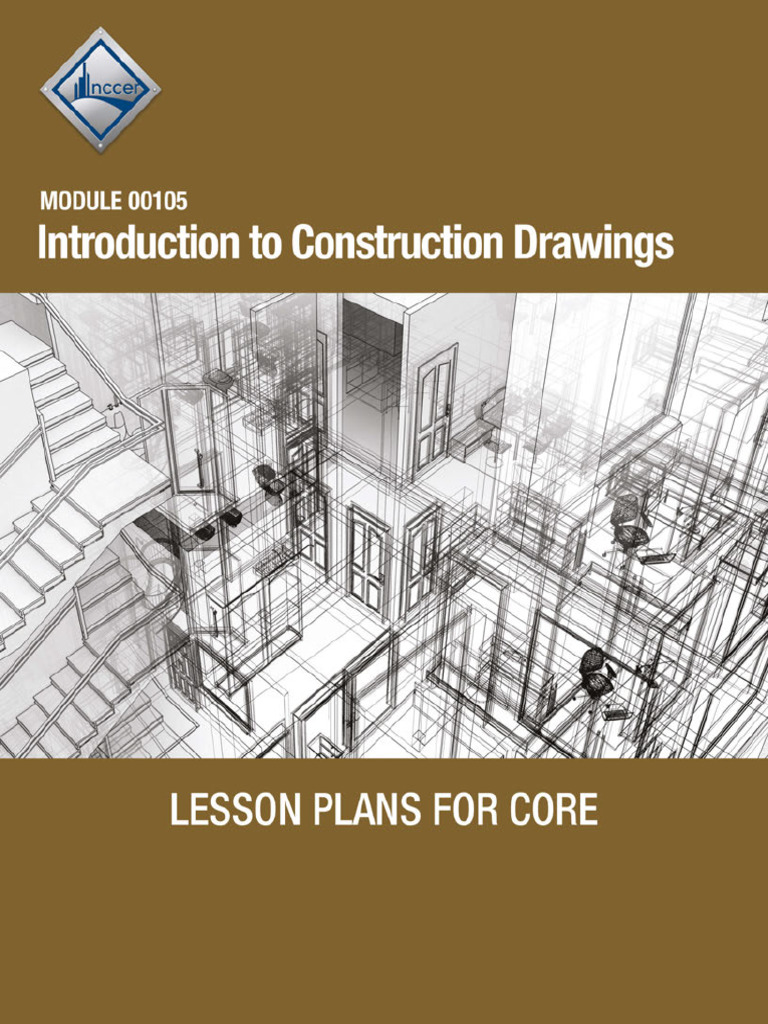 NCCER Module 00105: Construction Drawings | PDF | Drawing | Lesson Plan