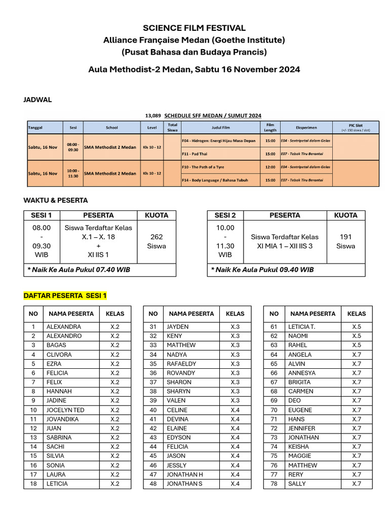 Science Film Festival | PDF